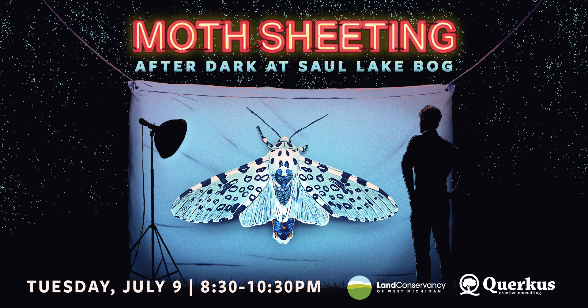 SOLD OUT | Moth Sheeting After Dark at Saul Lake Bog - Land Conservancy ...