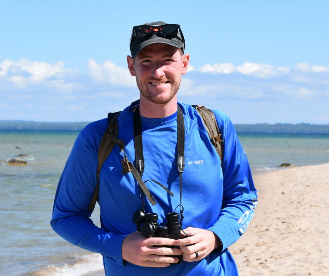Alex Field studies tools to make birding more accessible - Land ...