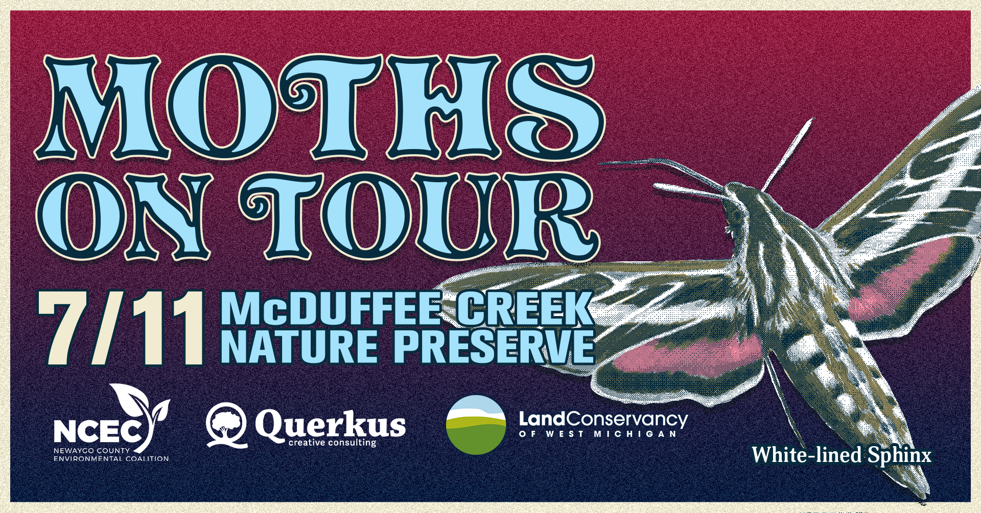 Moths on Tour at McDuffee Creek Nature Preserve - Land Conservancy of ...